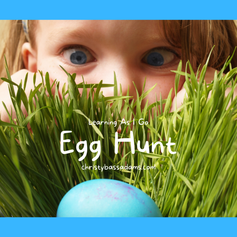 Egg Hunt - Christy Bass Adams - Learning As I Go Egg Hunt - Christy Bass Adams - Learning As I Go